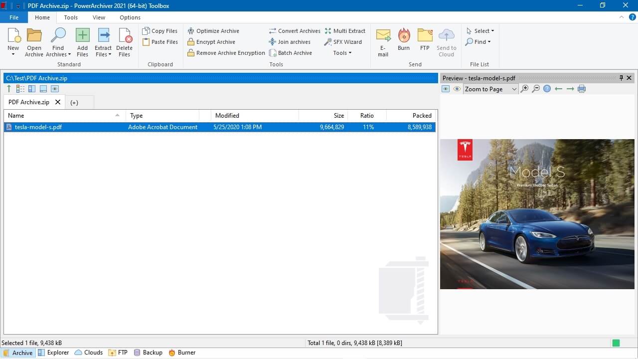 SN3 – PowerArchiver